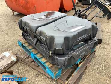 Repocast.com® | Black plastic dock floats made by polaris