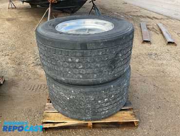 Repocast.com® | (2) Used Bridgestone Greatec Size 445...