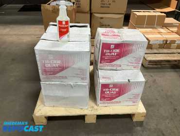 Repocast.com® | (7) cases of disinfectant spray. (12)...