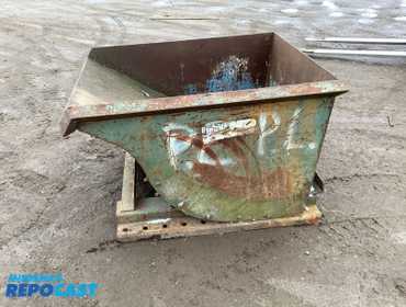 Repocast.com® | Lot of (1) steel foundry dump hopper....