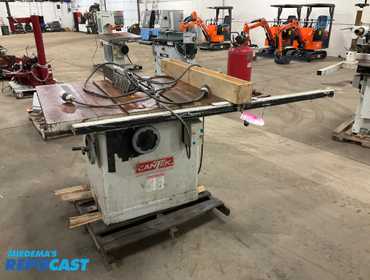 Repocast.com® | CanTek Model TA-1214 14” Table Saw,...