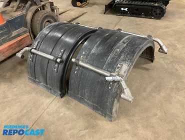 Repocast.com® | (2) Poly Semi Truck Fenders with...