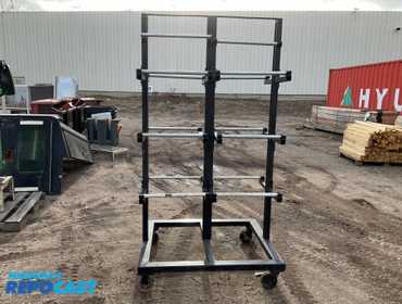 Repocast.com® | Spool holding rack, 43” x 36” x 81”