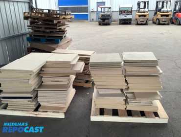 Repocast.com® | 3 Skid Lots of Pressboards, Different...