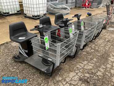 Repocast.com® | (4) Electric Shopping Carts, three are...