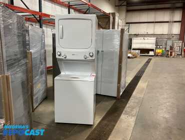 Repocast.com® | 1- GE Electric Stacked Laundry Center...
