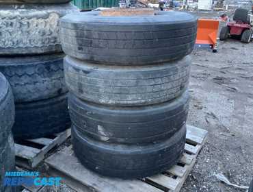 Repocast.com® | Lot of (4) used Goodyear 295/75R22.5 G...