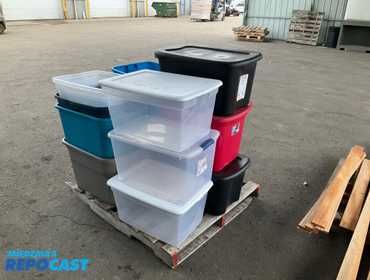 Repocast.com® | Lot of (17) Totes some Colored and...