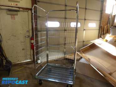 Repocast.com® | Heavy duty steel wire stocking cart,...