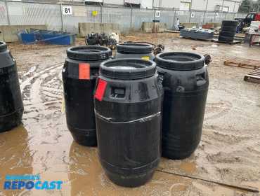 Repocast.com® | Lot of (4) Tech Pack Barrels with Lids