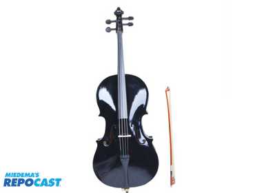 Repocast.com® | 4/4 Acoustic Cello with Case for...