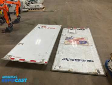 Repocast.com® | (2) Used Semi Trailer Doors, approx....