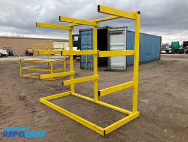 Repocast.com® | Metal frame cantilever rack 96”W x 44...
