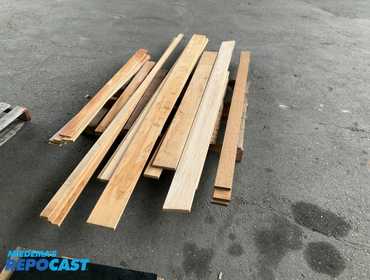 Repocast.com® | Skid lot of solid oak lumber