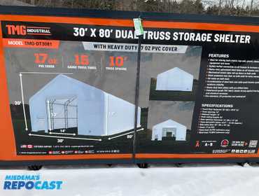 Repocast.com® | TMG TMG-DT3081-30’x80’ Dual Truss...