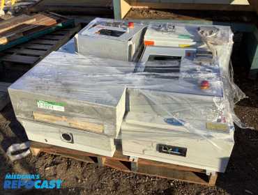 Repocast.com® | Skid lot of various control panels
