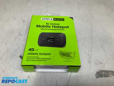 Repocast.com® | Lot of (1) Simple Mobile Mobile Hotspot