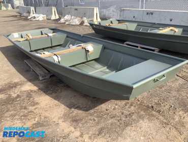 Repocast.com® | 2022 Polarkraft Gamefisher J1436 Jon Boat