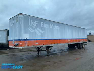 Repocast.com® | 1999 Strick 53' Dry Van Semi Trailer...