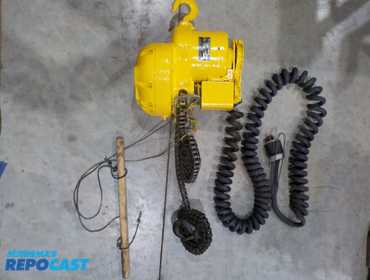 Repocast.com® | Budgit hoist, 1/2 ton, 10 foot lift, 3...