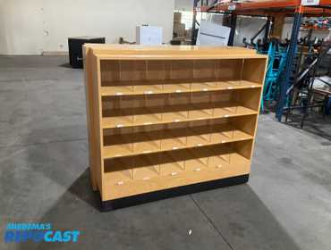 Repocast.com® | Lot of (1) Rolling Retail Display Cart...