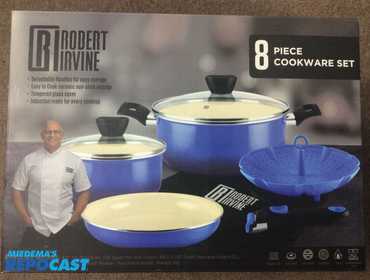 Repocast.com® | New Robert Irvine 8 piece Cookware set...