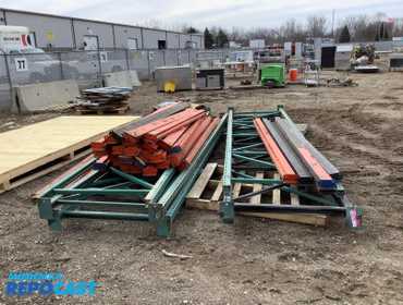 Repocast.com® | Skid of industrial shelving/racking