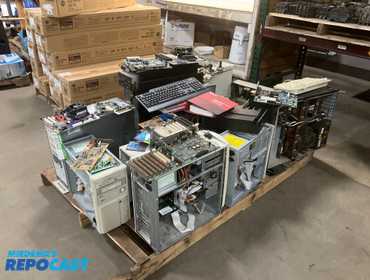 Repocast.com® | Skid lot of many assorted computer...