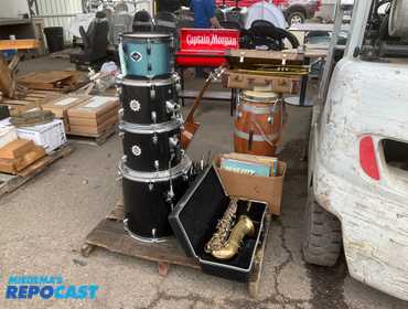 Repocast.com® | Skid lot of assorted musical...