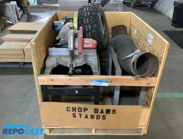 Repocast.com® | (2) Chop saws- 10” Milwaukee Magnum...