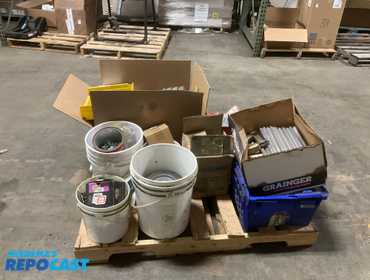 Repocast.com® | Skid lot assorted fasteners and...