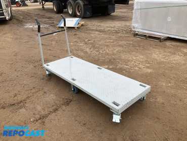 Repocast.com® | Strongway steel 6-wheel cart 26.5”W x...