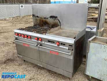 Repocast.com® | (1) Volcan 6-burner industrial stove...