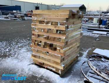 Repocast.com® | Skid of Various Size Hardwood Blocking...