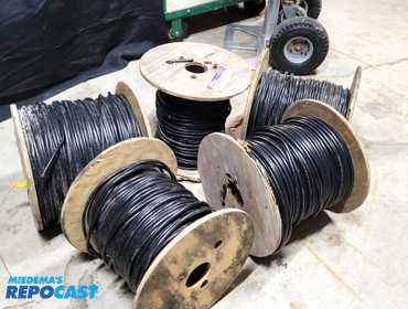 Repocast.com® | 4 spools of 22AGW, 5 pair buried drop...