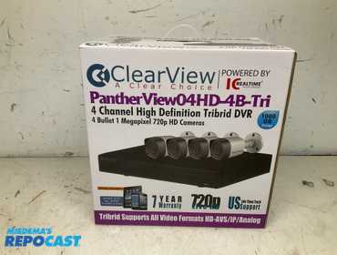 Repocast.com® | Lot of (1) ClearView 4 Channel High...