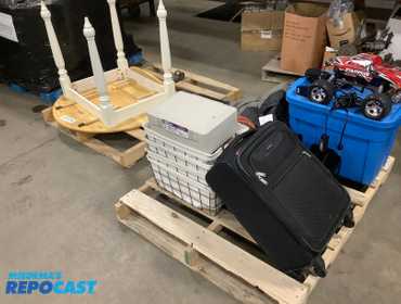 Repocast.com® | Two skids of household items. Includes...