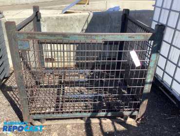 Repocast.com® | BMC metal wire steel stackable crate,...