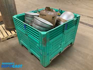 Repocast.com® | Forkable Poly Crate with approx. (17)...