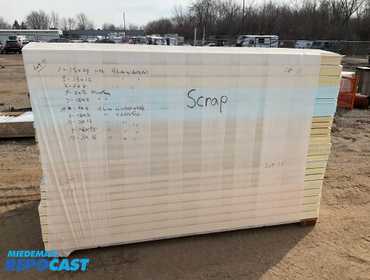 Repocast.com® | Lot of (1) sheet of polyiso insulation...