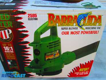 Repocast.com® | Weed Eater Barracuda electric blower...