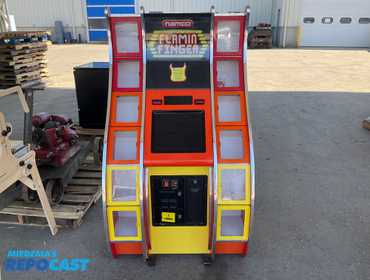 Repocast.com® | Namco Flamin Finger arcade game, part ...