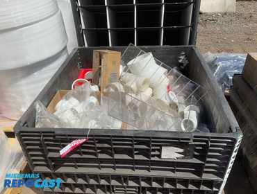 Repocast.com® | Collapsible plastic crate with many...