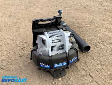 Repocast.com® | Lot of (1) Hart 625CFM 40V Backpack...