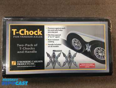Repocast.com® | New T-Chock for tandem axles. Two pack...