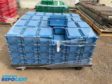 Repocast.com® | Lot of (96) poly bins with Irwin...