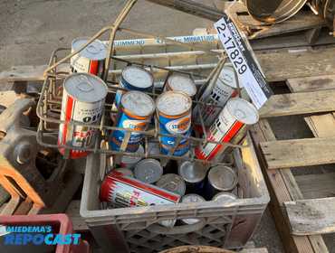 Repocast.com® | (2) crates of vintage oil and gas...