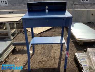 Repocast.com® | Metal industrial foreman’s table,...