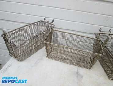 Repocast.com® | 5 deep fry commercial baskets 13" long...
