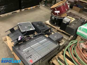 Repocast.com® | (2) skids of musical supplies....